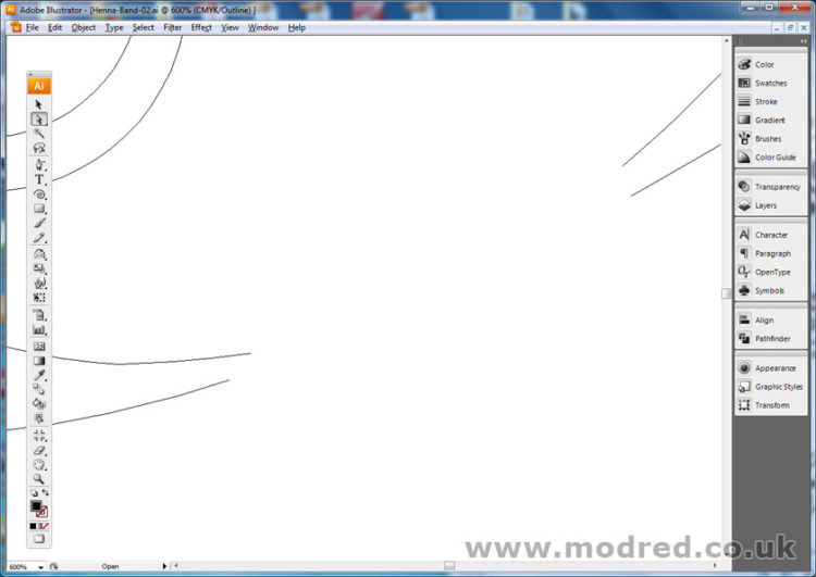 Drawing a Stencil Using Illustrator – ModRed