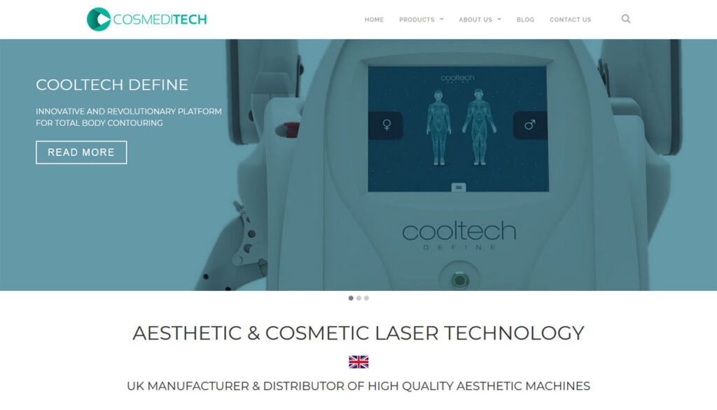 Cosmeditech Web Design – ModRed