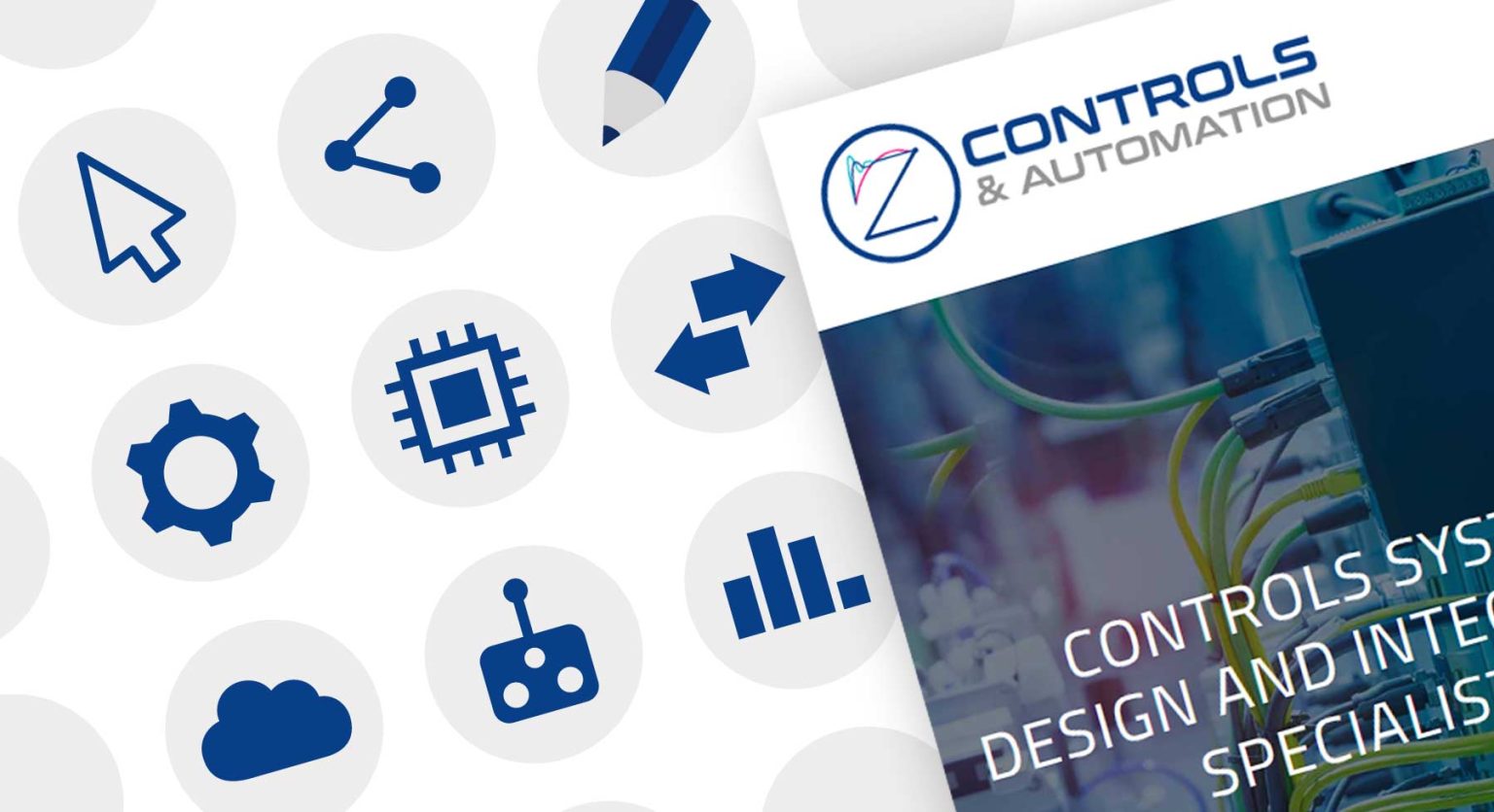Z Controls Logo & Web Design – ModRed